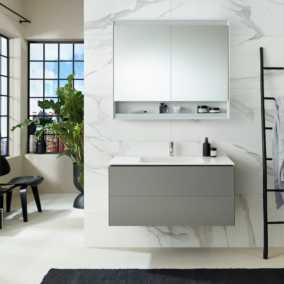 Uitbreiding van de Geberit ONE badkamerserie - Styling ID